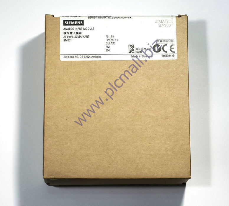 6ES7331-7TF01-0AB0 Siemens SIMATIC DP, HART analog input BRAND NEW ...