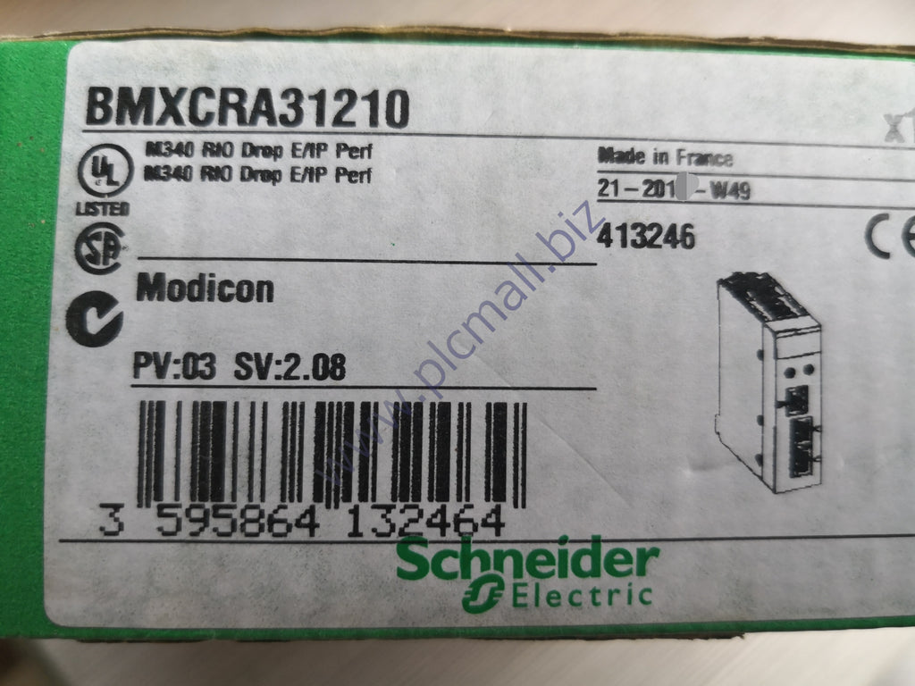BMXCRA31210 Schneider Modicon X80 E/IP Performance Advanced features N ...