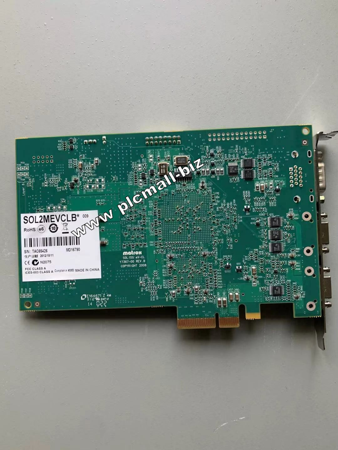 SOL2MEVCLB MATROX Frame Grabber Brand New – Automation-world